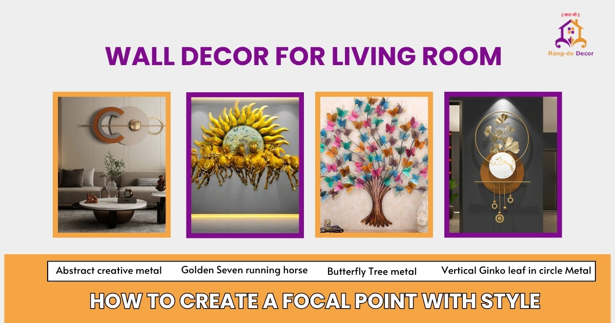Buy Modern Wall Decor for Living Room – Rangdedecor