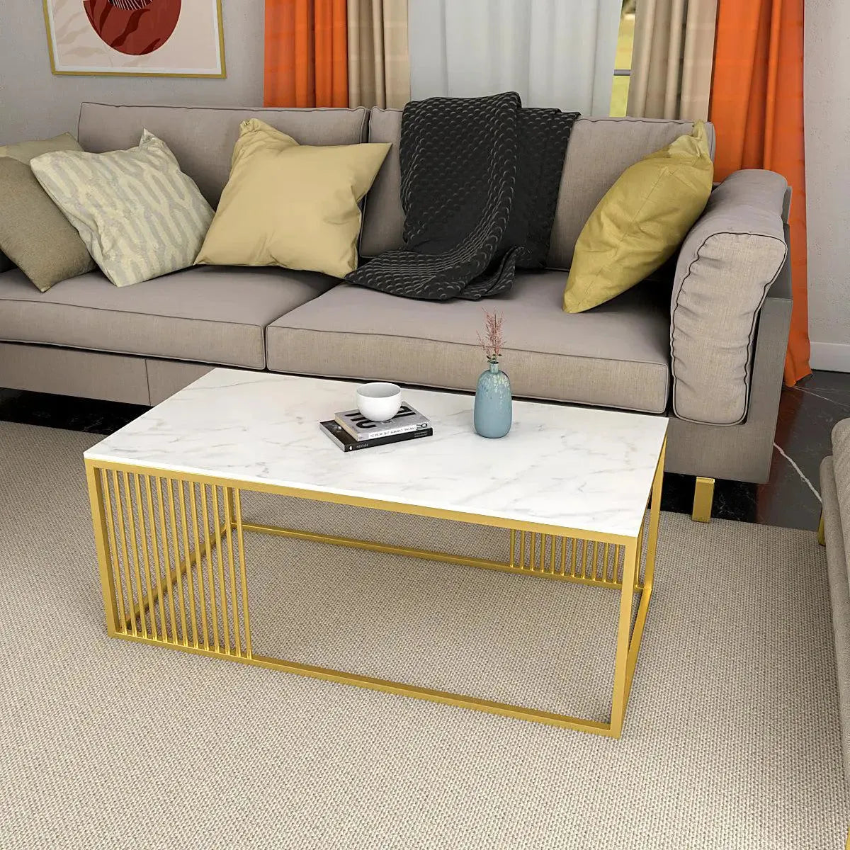 Rectangular centre table – Rangdedecor